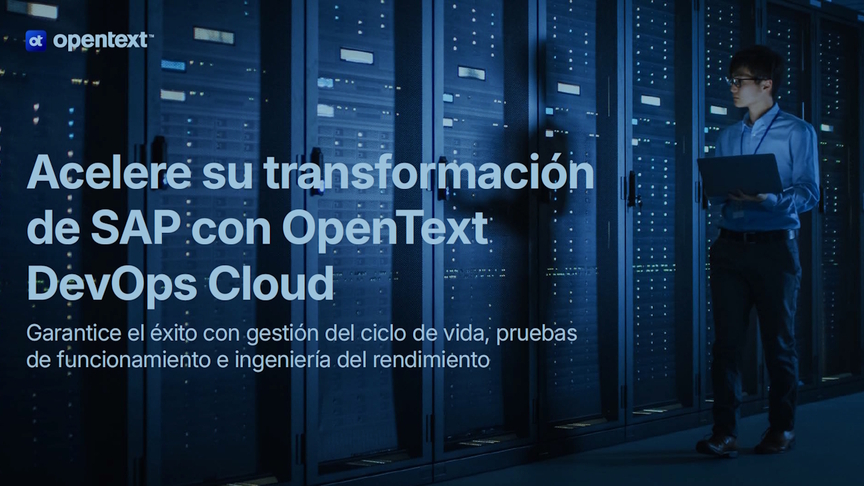 Acelere su transformación de SAP con OpenText DevOps Cloud | Documentos | IT Whitepapers